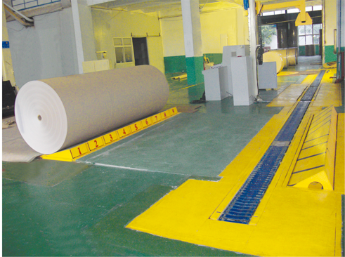 Paper Roll Conveying System product - Stopping sorting deck