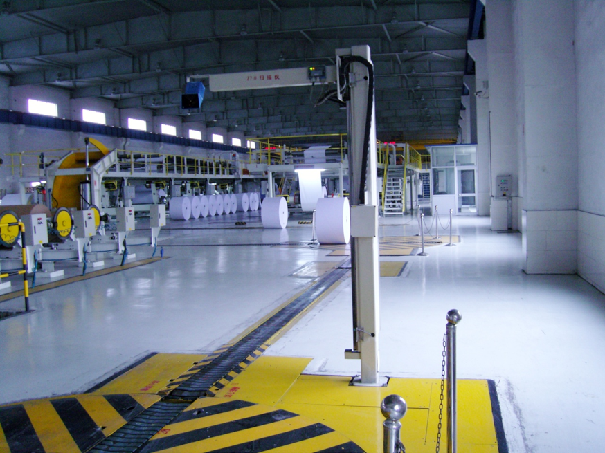 Paper Roll Conveying System product - Stopping sorting deck